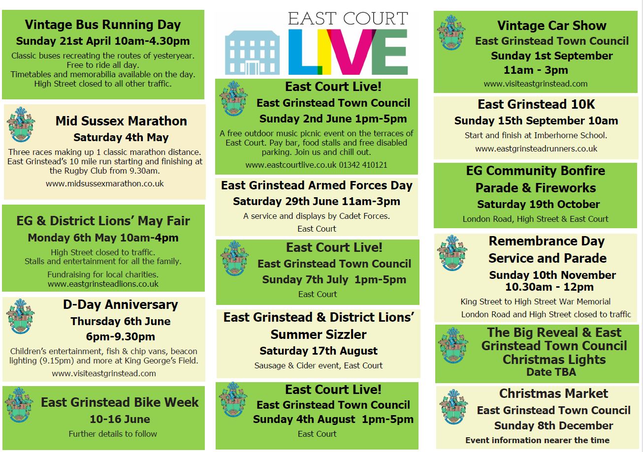 Newsletter 13/02/2024 – East Grinstead Town Council